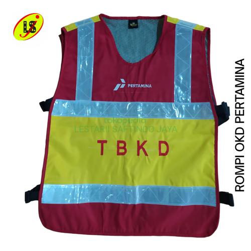 Jual SAFETY VEST/ROMPI OKD PERTAMINA BORDIR TBKD/ROMPI PROYEK - Jakarta ...