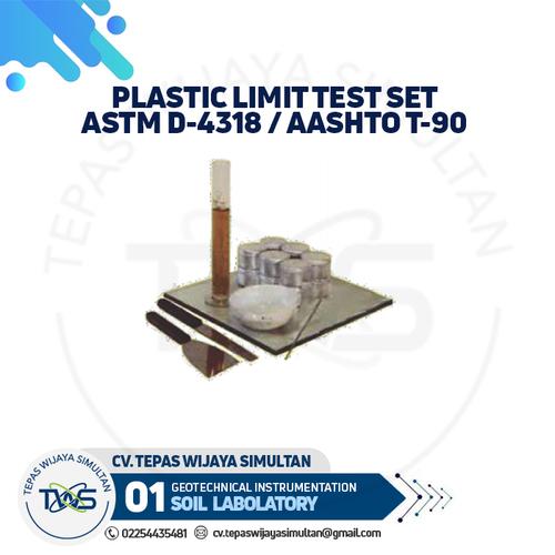 Jual PLASTIC LIMIT TEST SET ASTM D-4318 AASHTO T-90 - Kab. Bandung ...