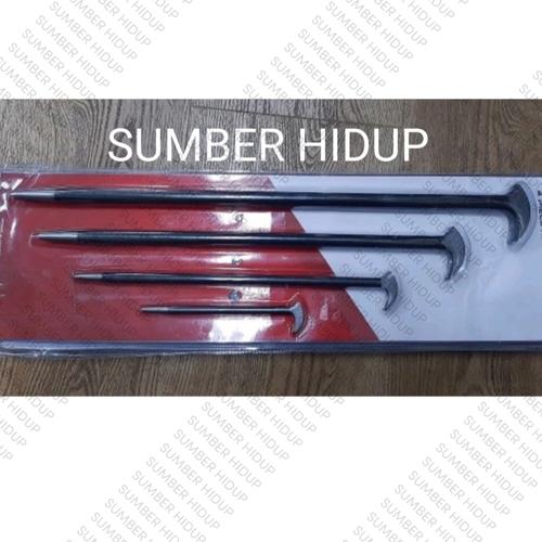 Jual Pry Bar Set 4pcs Size 6" 12" 16" 20" Prybar Hook Crowbar Heavy ...