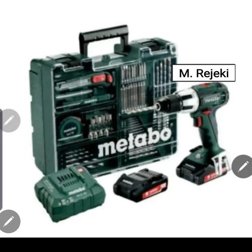 Jual METABO SET BOR LISTRIK 18PCS - CORDLESS IMPACT DRILL SET WORKSHOP ...
