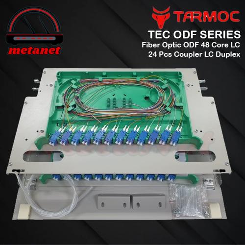 Jual Fiber Optic ODF/OTB 48 Core LC Lengkap Rackmount | ODF 48C LC ...