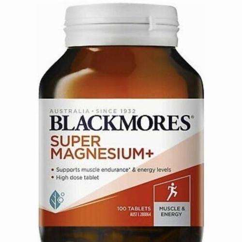 Jual NEW BLACKMORES SUPER MAGNESIUM MAGNESIUM+ 100 TABS READY - Kab ...
