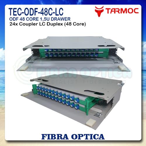Jual Fiber Optic ODF/OTB 48 Core LC Lengkap Rackmount | ODF 48C LC ...