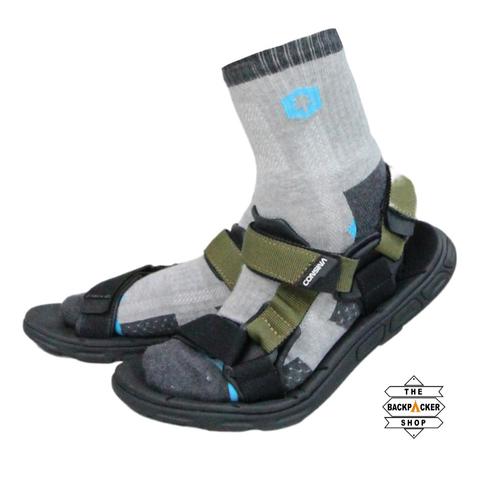 Jual Sandal gunung Consina Trawangan sendal outdoor ultralight - Hitam ...