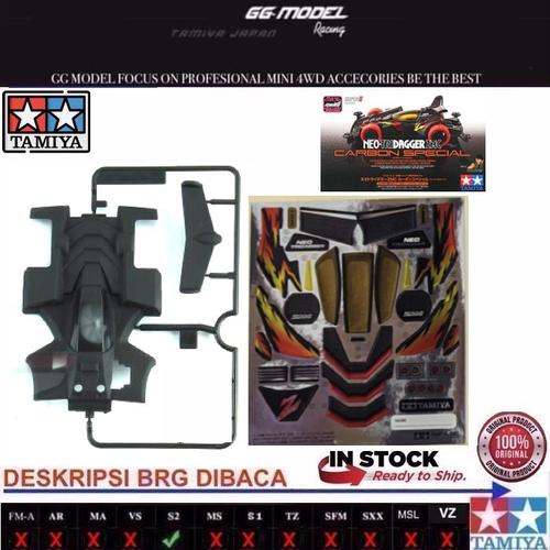 Jual TAMIYA 95508 NEO TRIDAGGER ZMC CARBON SPECIAL BODY SET - Jakarta ...