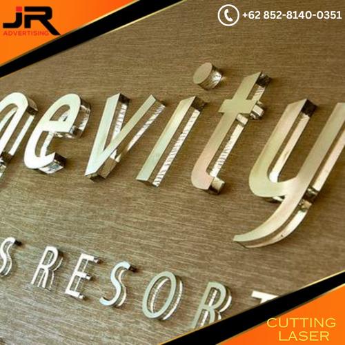 Jual Cutting Laser Akrilik Acrylic / Stainless Cuting Huruf Letter ...