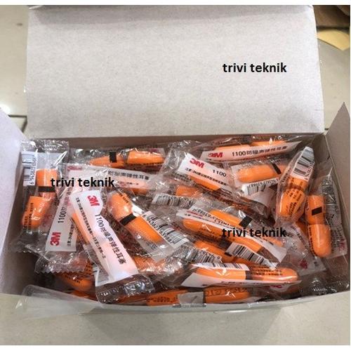 Jual Ear plug 1100 Series 3M,penutup telinga PU foam,sumbat kuping - Jakarta Pusat - pasar ...