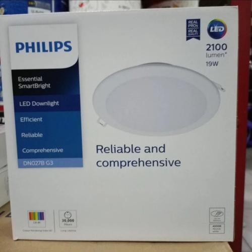 Jual Downlight LED PHILIPS Essential smart bright DN027B G3 D200 8 ...