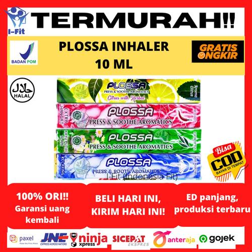 Jual Plossa Plosa Inhaler dan Roll On 10 ml Red Strong Panasin dan ...