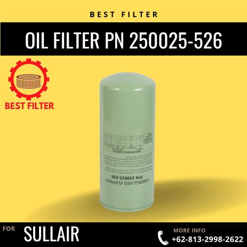 Jual Oil Filter PN 250025-526 Kompresor Sullair Screw Air Compressor ...