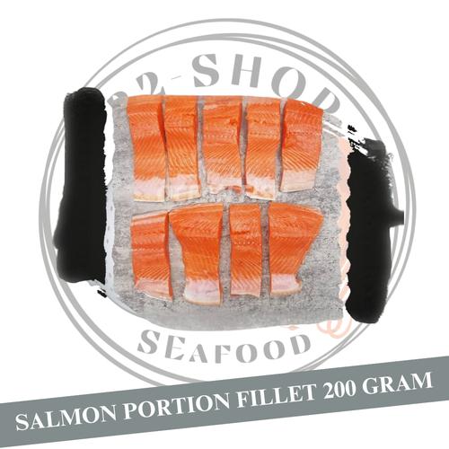Jual Salmon Portion Fillet Frozen Premium / Atlantic / Trout Norway ...