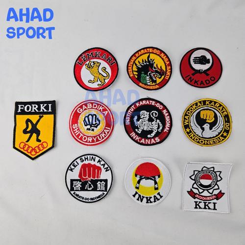 Jual Logo Lambang Badge Emblem Karate Silat Taekwondo FORKI INKAI IPSI ...