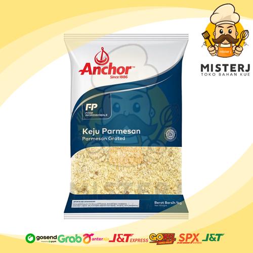 Jual ANCHOR PARMESAN CHEESE GRATED | 1 KG | KEMASAN PARBIK | 200 GR ...