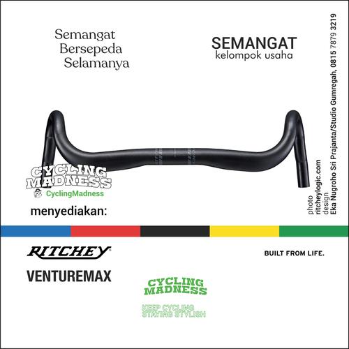 Jual cycling madness. stang/kemudi tipe flared drop bar/flare dropbar ...