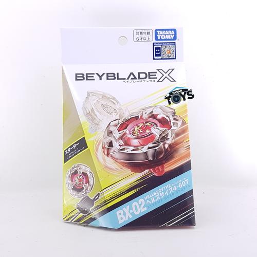Jual Beyblade X BX-02 Starter Hells Size 4-60T - Jakarta Utara - PasarToys | Tokopedia