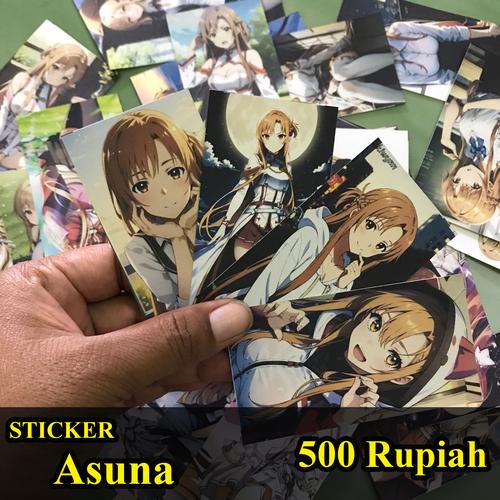 Jual sticker anime Sword Art Online ASUNA YUUKI murah meriah banyak ...