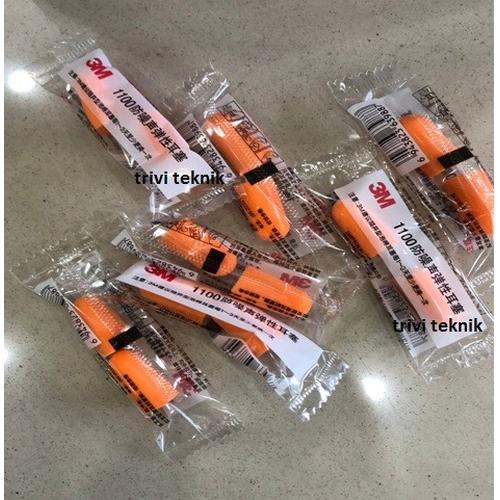 Jual Ear plug 1100 Series 3M,penutup telinga PU foam,sumbat kuping ...