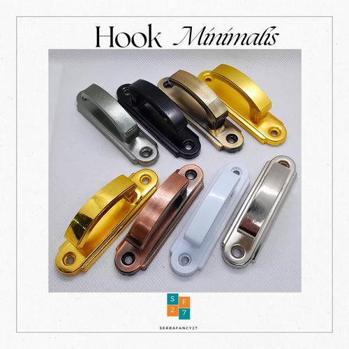 Jual hook minimalis tali gorden/Hook minimalis besi/ hook gorden ...
