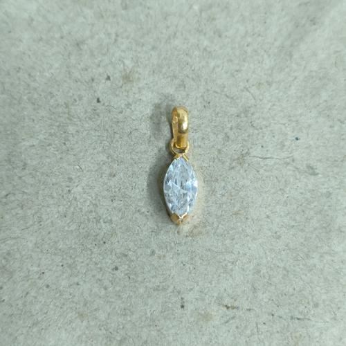 Jual liontin mata oval putih 1/2 gram emas muda - Kota Bandar Lampung ...