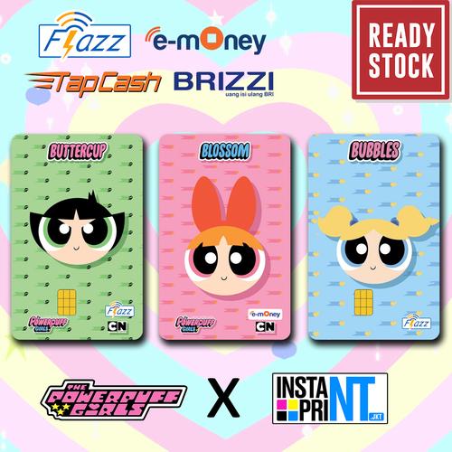 Jual Emoney mandiri flazz bca gen 2 brizzi tapcash custom POWER PUFF ...