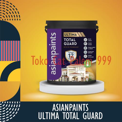 Jual Cat Tembok Luar Asian Paint Ultima Total Guard Warna Putih 20 L ...