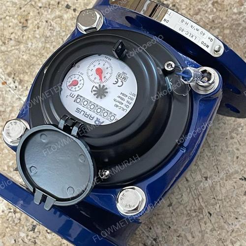 Jual METERAN AIR 3" INCH/WATER METER 3"/FLOWMETER AIR 3"/DN80MM/ARUS ...