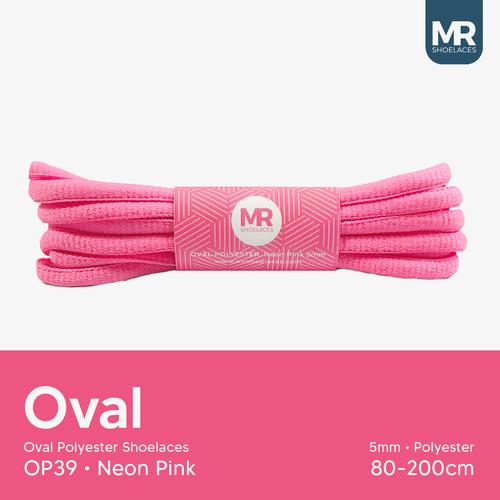 Jual MR Shoelaces OP39 Neon Pink (Pink Neon)Tali Sepatu Oval 5mm 70cm ...