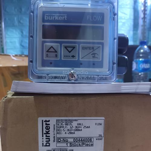 Jual burkert flow meter SE35/8035 00444006 (12/36V) 25mA 4-20mA ...