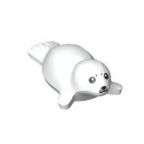 Jual Lego Animal baby Seal with black eyes nose mouth & LBG muzzle ...