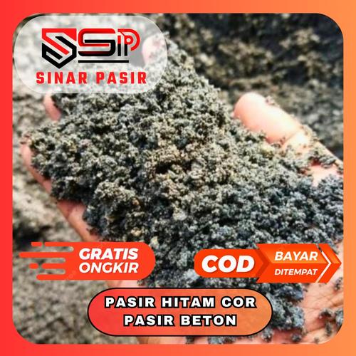Jual pasir hitam cor / pasir beton murni bersih 1truk full - Kab ...