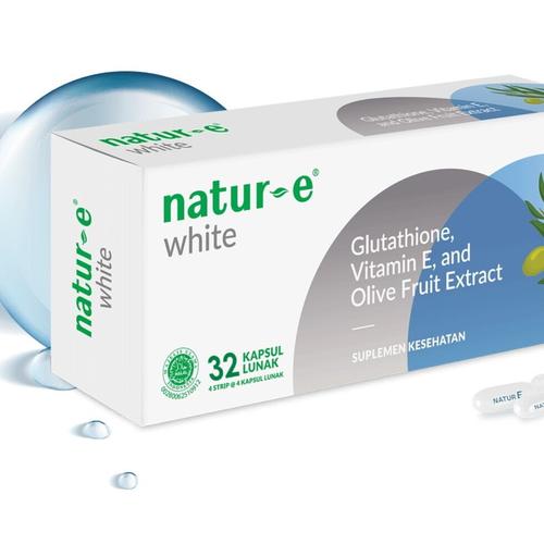 Jual natur e white 32 kapsul / nature e white brightening 32 kapsul ...