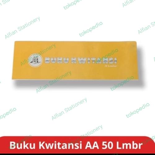 Jual BUKU KWITANSI BESAR MEREK AA - Satu Buku - Jakarta Barat - Alfian ...