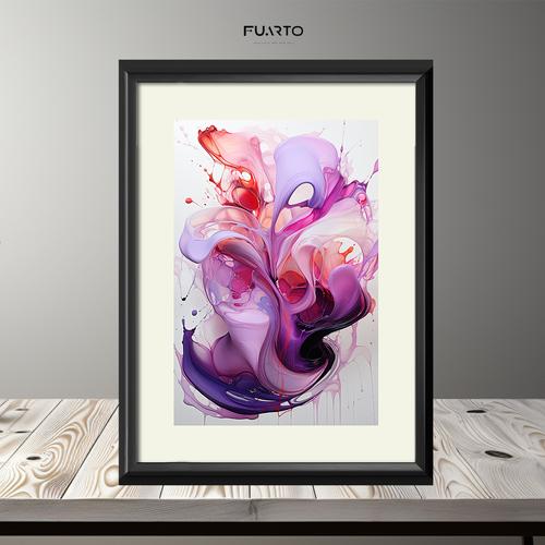 Jual Wall Decor Kayu Abstrak Frame Hitam 30x40cm 12R | Hiasan Dinding ...