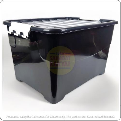 Jual Container Box Penyimpanan Hitam 50 Liter GTE - Kardus - Kab ...