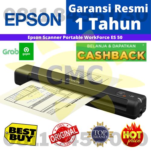 Jual Scanner Epson WorkForce ES-50 ES50 Portable Sheetfed Scanner - Jakarta Selatan - Leven ...