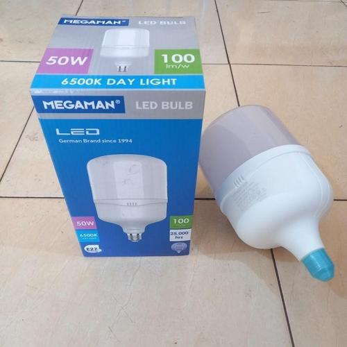 Jual MEGAMAN Lampu LED 50 Watt 50w Kapsul Garansi 2 Tahun SNI - Putih ...