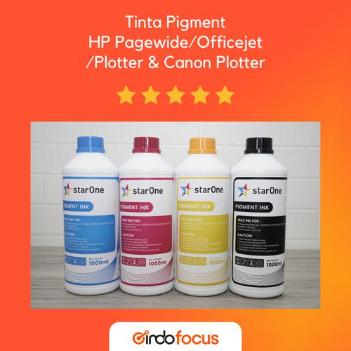 Jual Tinta Pigment Printer HP Pagewide/OfficeJet/Plotter dan Canon ...