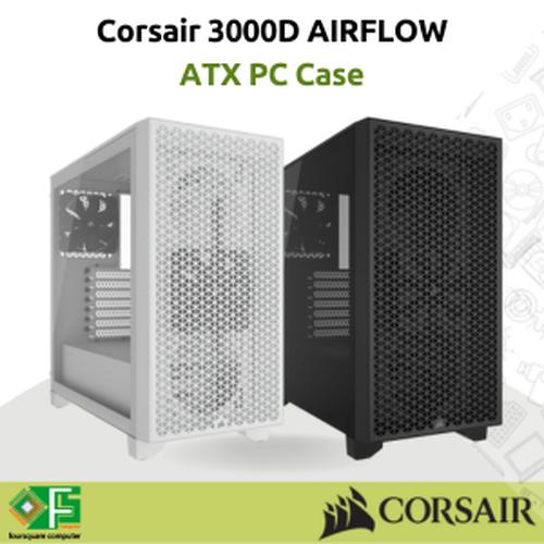 Jual Corsair 3000D AIRFLOW | Casing PC ATX | CPU PC Case Gaming - Putih ...