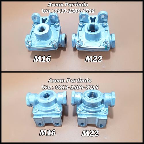 Jual Relay Valve Angin - Quick Release Valve - Truck Hino Lohan 500 ...