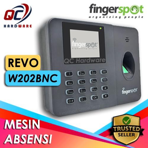 Jual Mesin Absensi Fingerspot Revo W-202BNC (Wifi + Battery) - Jakarta Pusat - QC Hardware ...