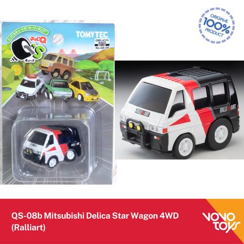 Jual Tomica ChoroQ QS-08b Mitsubishi Delica Star Wagon 4WD Ralliart ...