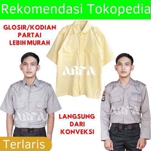Jual BAJU SETELAN SERAGAM CREAM PDH PDL SATPAM SECURITY SEKURITI ...