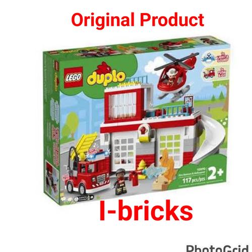 Promo LEGO Duplo 10970 Fire Station and Helicopter Cicil 0% 3x ...