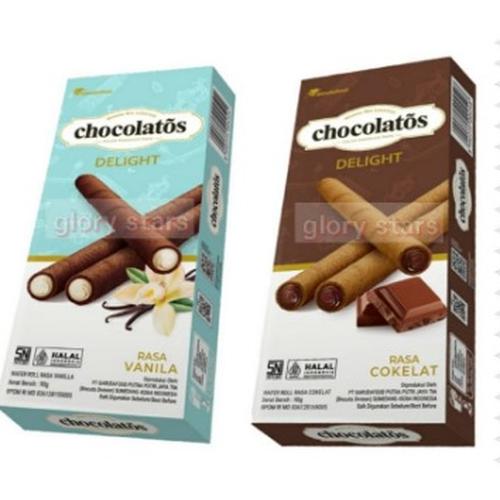 Jual CHOCOLATOS DELIGHT WAFER ROLL 90gr - Vanilla - Kota Bekasi ...