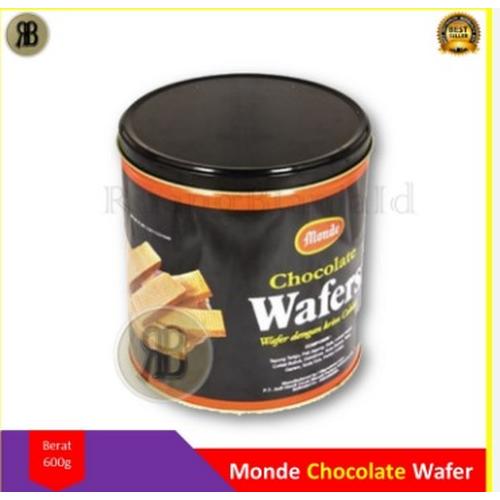 Jual Monde Wafer coklat kaleng 600gr - wafers chocolate tin - Kota ...