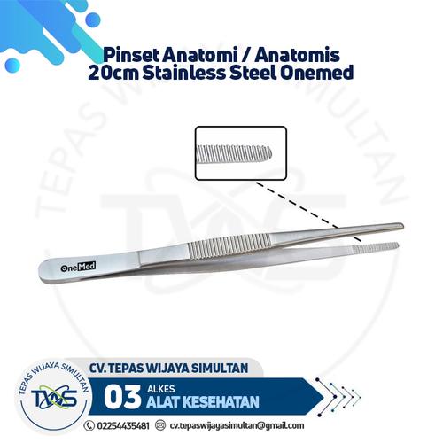 Jual Pinset Anatomi Anatomis 20cm Stainless Steel Onemed - Kab. Bandung ...