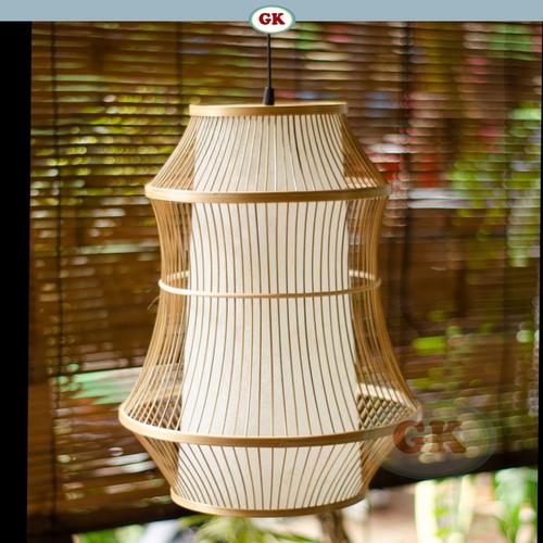 Jual Lampu gantung Bambu / Lampu hias bambu JJ107 d40 - Kab. Gianyar ...