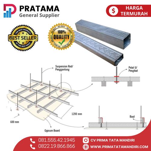 Jual Hollow Galvalum 4x4 ketebalan 0.30mm Hollow Galvanis Rangka Plafon - Kota Surabaya - Prima ...