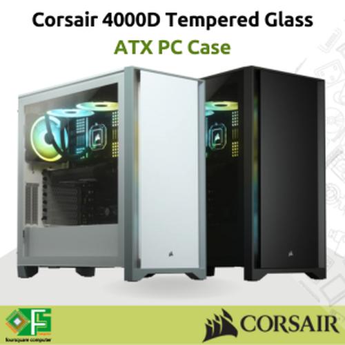 Jual Corsair 4000D Tempered Glass | Casing PC ATX | CPU PC Case Gaming ...
