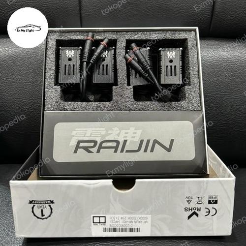 Jual Mini Projie Kuro Raijin R01- Single Lens- Blue Lens (4x25W ...